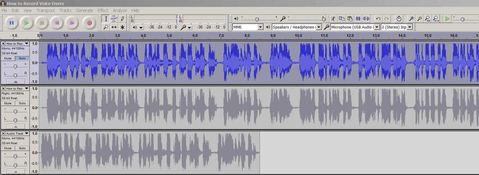 Audacity – a free, open-source audio editing software across platforms ...