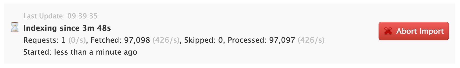 Solr – DIH Batchsize | datafireball