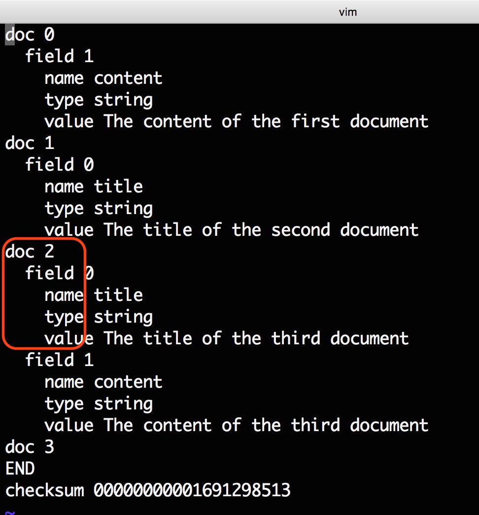 Lucene – SimpleTextCodec | datafireball