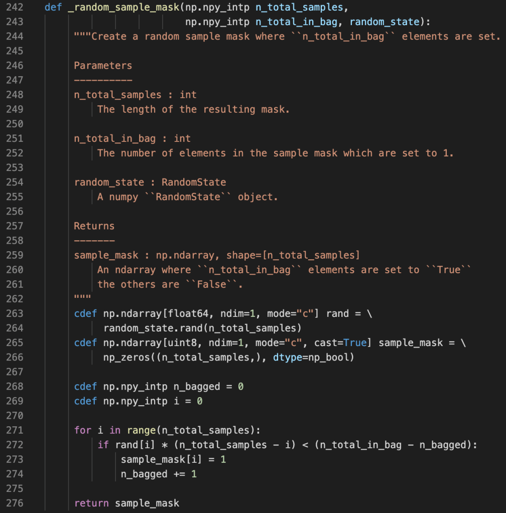 Sample Mask | datafireball